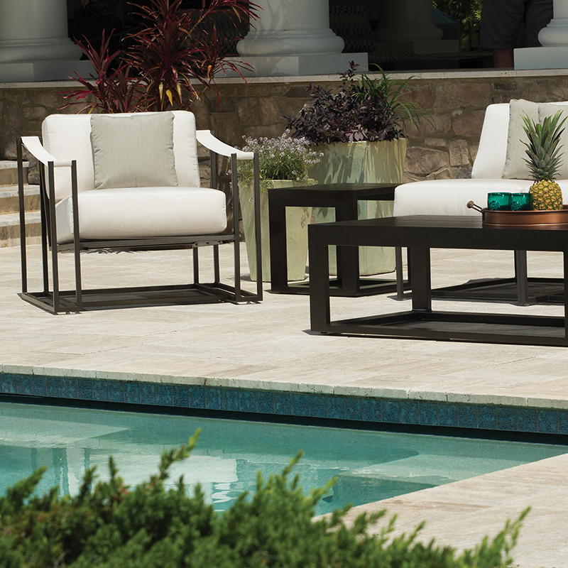 detail capri center chair section - Island Living & Patio